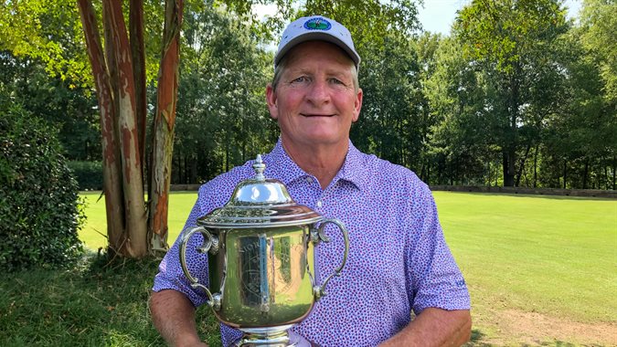 Hendley Captures His Second Carolinas Senior Title